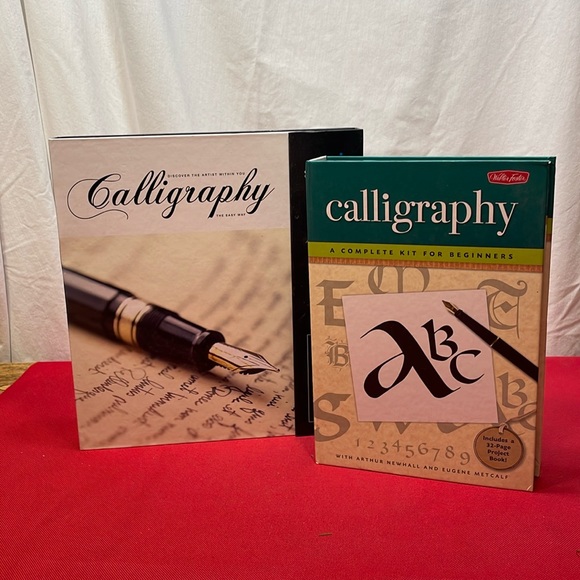 Walter foster - Spice box | Office | Lot Of 2 Calligraphy Kitsbook ...